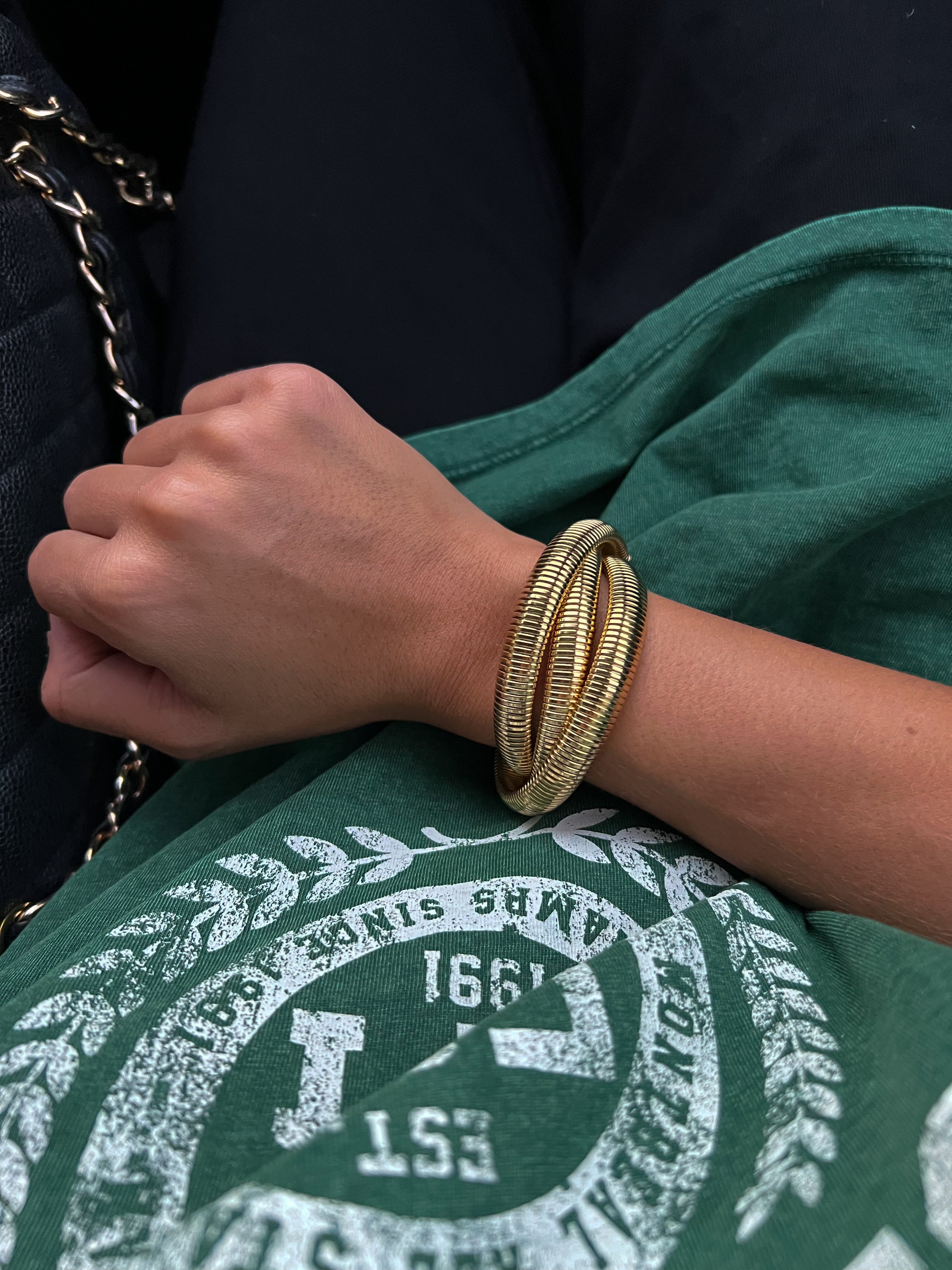 TRIPLE GOLD EMMA BRACELET – Maverick Lee and Company